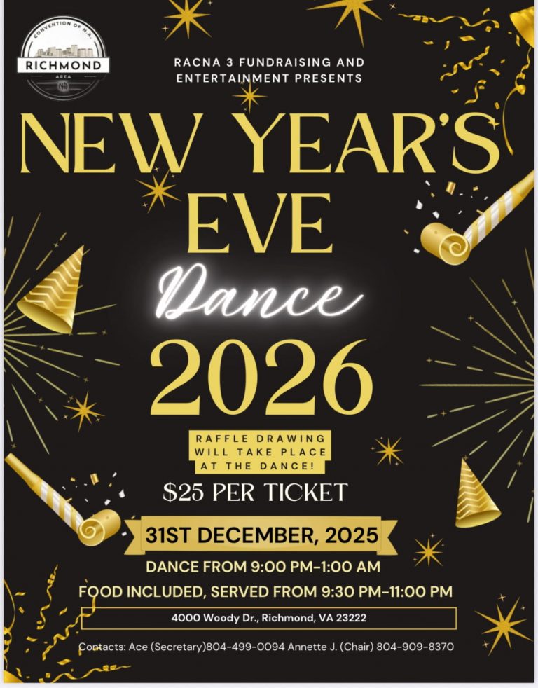 New Year’s Eve Dance 2026 – sponsored by RACNA 3 – RVANA.ORG